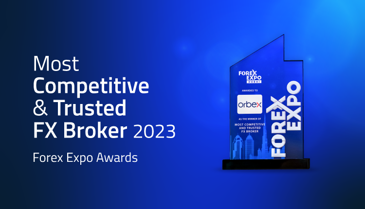 Most Competitive & Trusted FX Broker 2023 - Orbex
